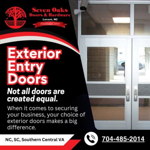 Finding the Right Commercial Exterior Doors Near You: Replacement ...